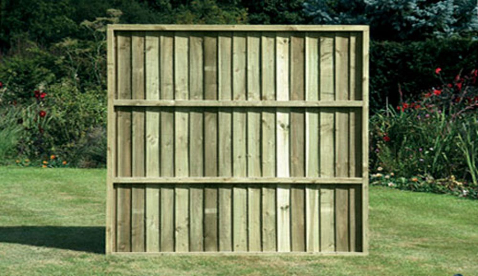 Heavy Duty Close Board Fence Panel - Solent Fencing - Hampshire