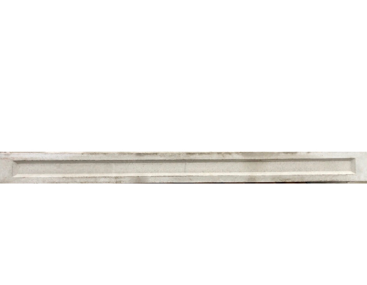 Regency Recessed Concrete Gravel board - Solent Fencing - Hampshire